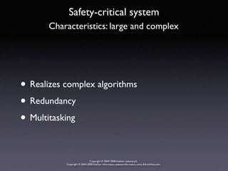 Safety-Critical Systems and The Benefits of Using Ada | PDF ...