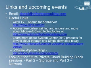 Building Blocks of the Private Cloud - Compute | PPTX