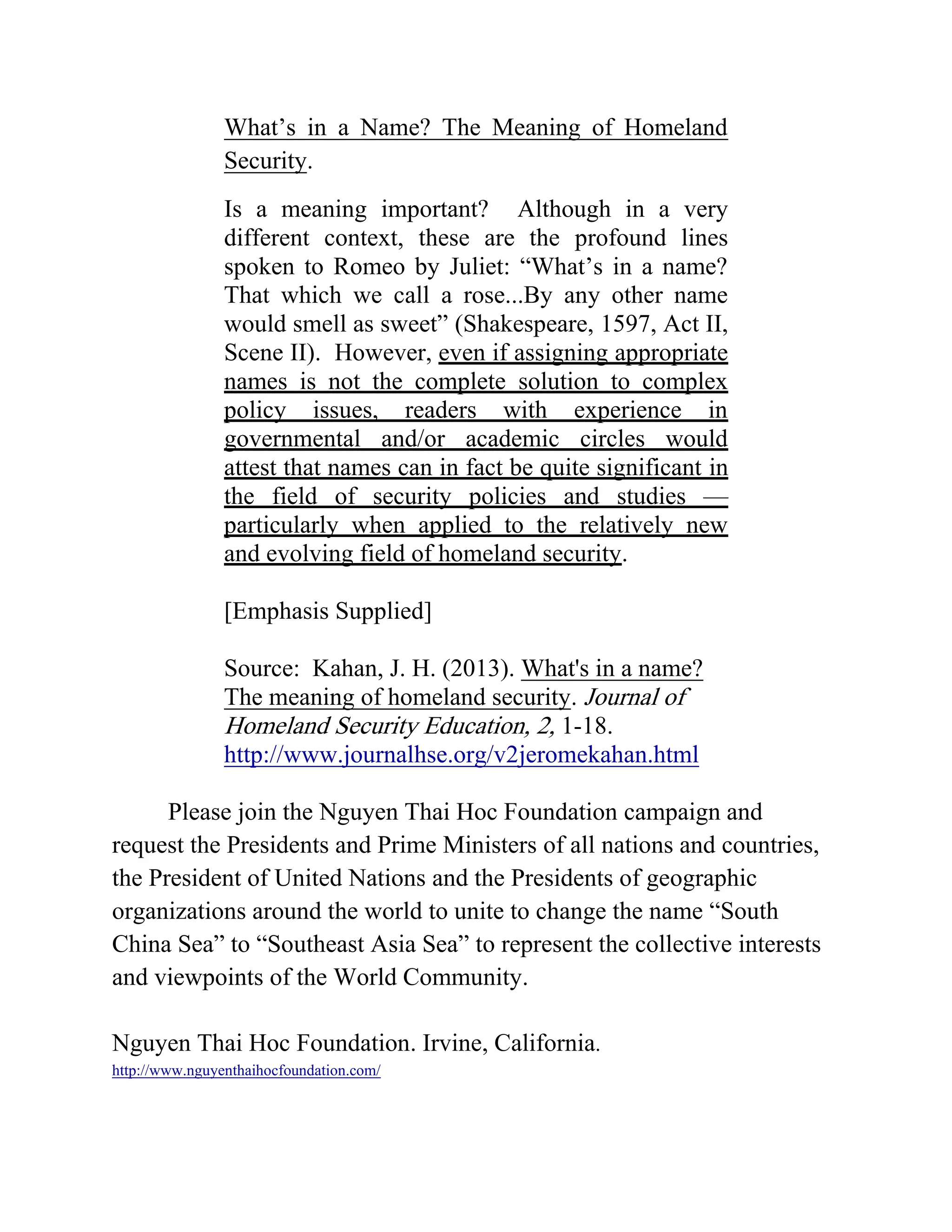 SCS - Jiaozhi Sea - Champa Sea – A Diplomatic Approach | PDF