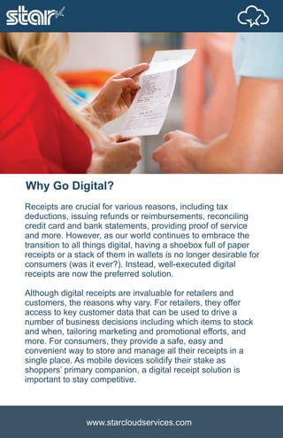 Scs the value of digital receipts | PDF