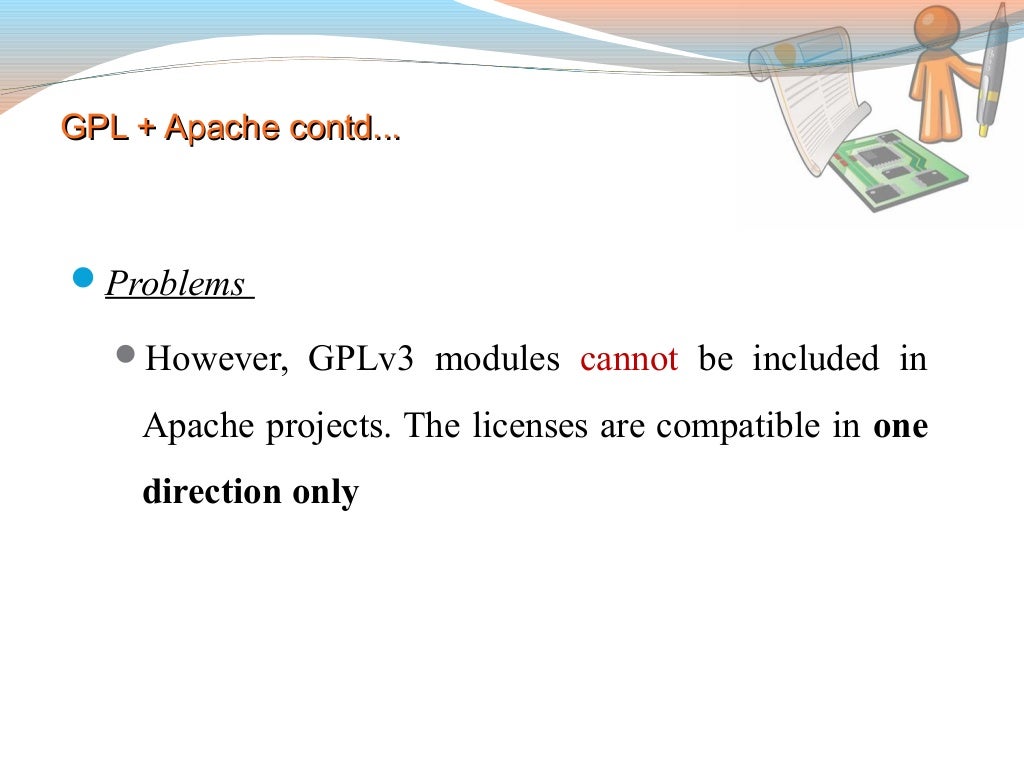 GNU GPL, LGPL, Apache licence Types and Differences