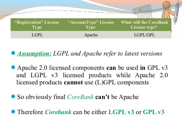 GNU GPL, LGPL, Apache licence Types and Differences