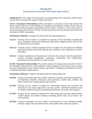 SC Science Academic Standards | PDF