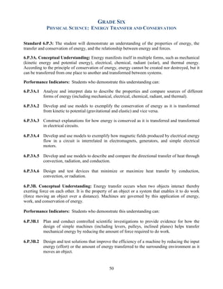 SC Science Academic Standards | PDF