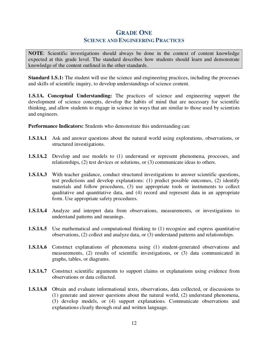SC Science Academic Standards sc-science-academic-standards