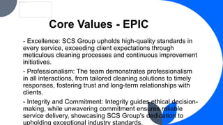 SCS Group - commercial cleaning and soft services | PPTX