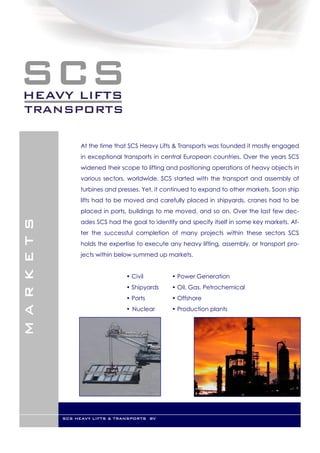 Scs heavy brochure | PDF