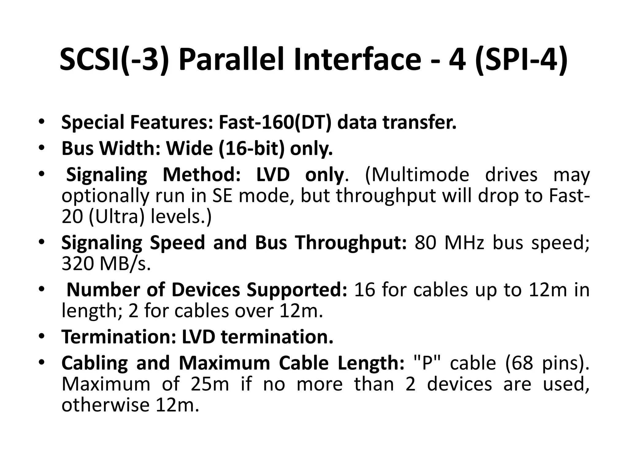 SCSI Interfaces | PPTX