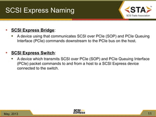 Scsi express overview | PPT