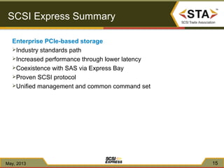Scsi express overview | PPT