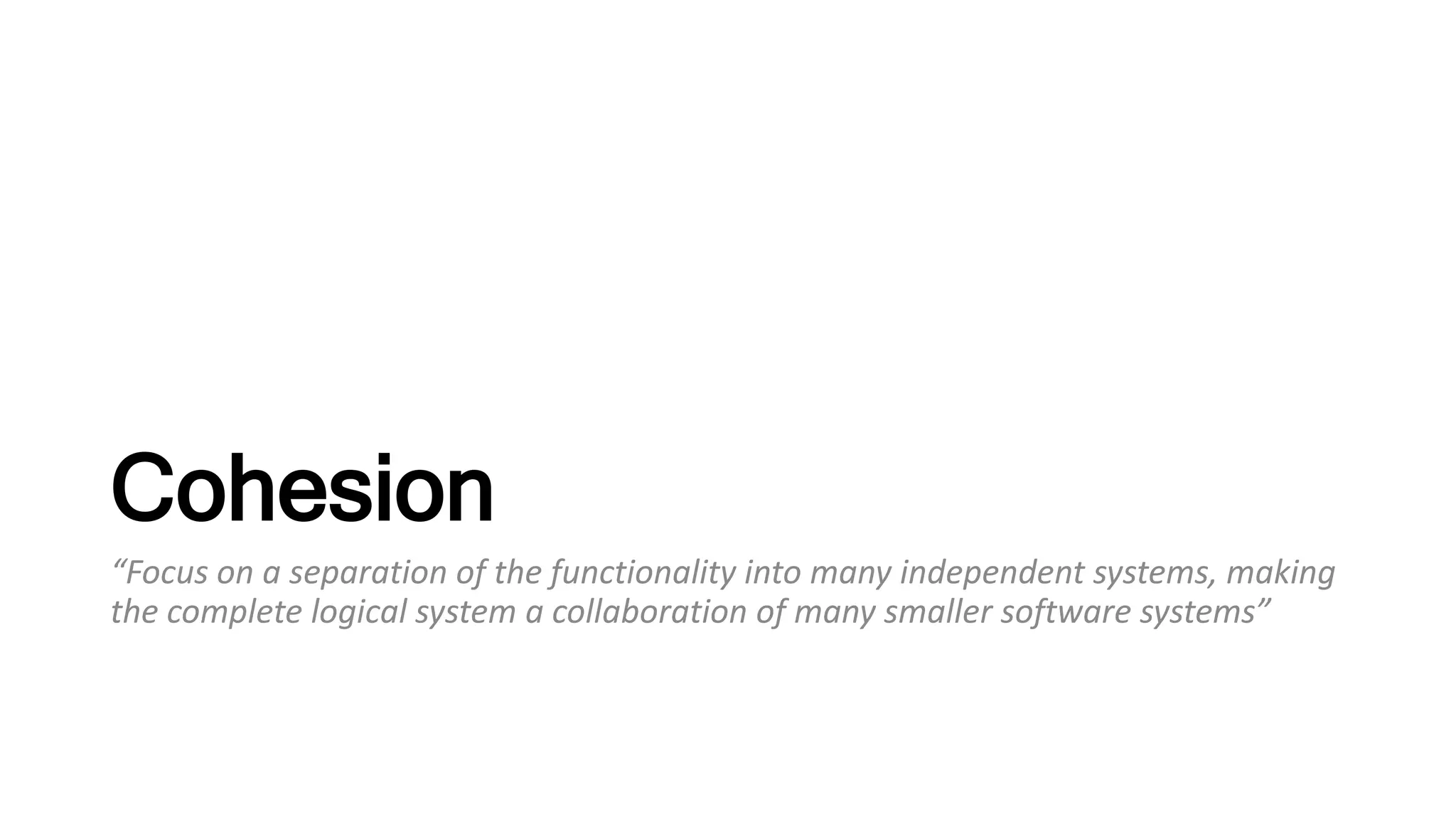 Self contained systems - In practice | PPTX