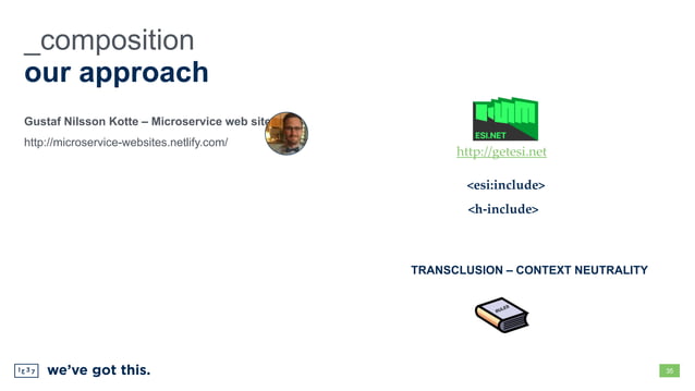 Self contained systems in practice | PPTX
