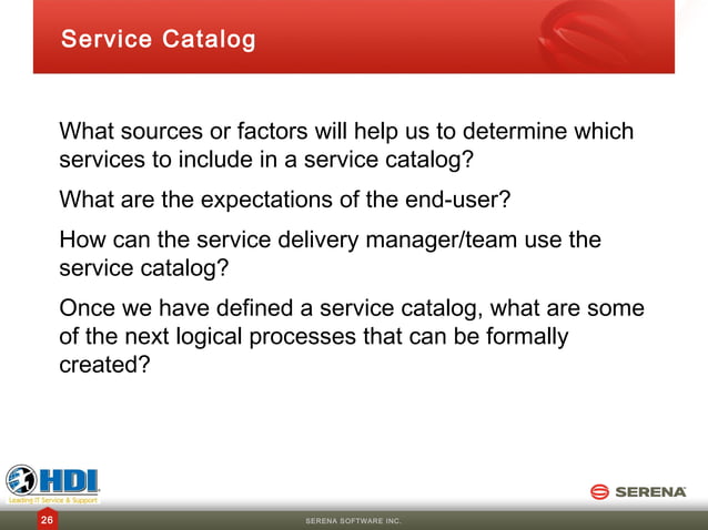Best Practices for Implementing a Service Catalog and Enhanced ITSM | PPT