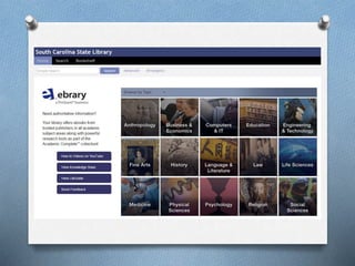 SCSL Resources and Adult Education | PPT