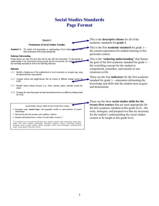 SC Social Studies Academic Standards | PDF