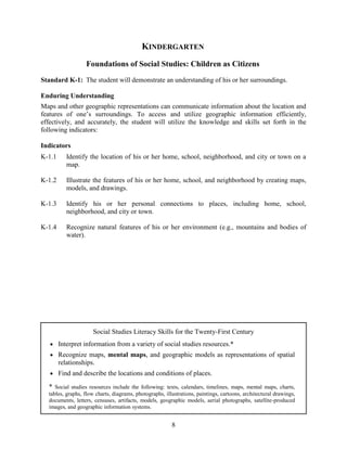 SC Social Studies Academic Standards | PDF