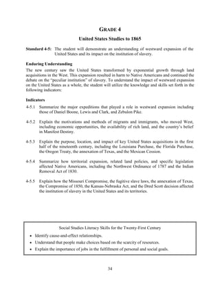 SC Social Studies Academic Standards | PDF