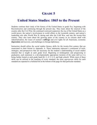 SC Social Studies Academic Standards | PDF