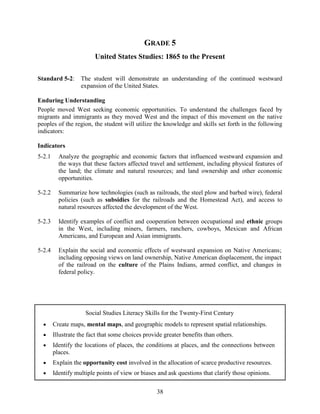 SC Social Studies Academic Standards | PDF