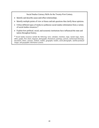 SC Social Studies Academic Standards | PDF