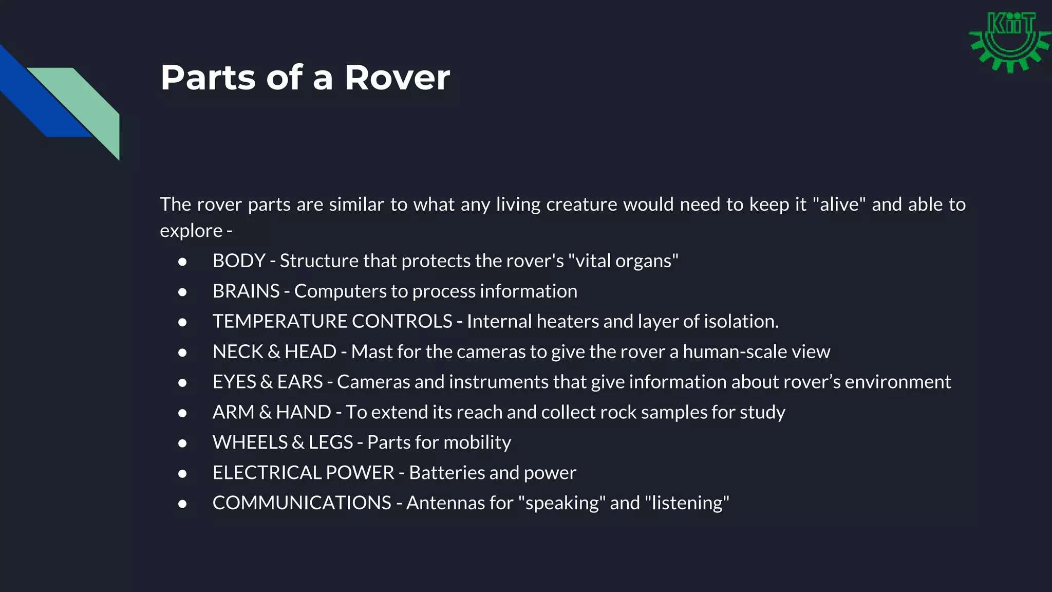 NASA Milestones: The Mars Rovers | PPTX