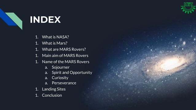 NASA Milestones: The Mars Rovers | PPTX | Cameras and Camcorders ...