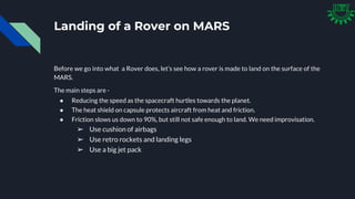 NASA Milestones: The Mars Rovers | PPTX