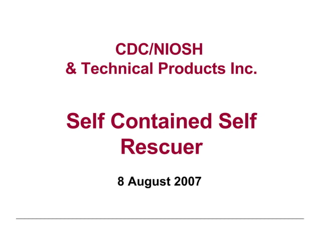 Scsr Presentation | PPT