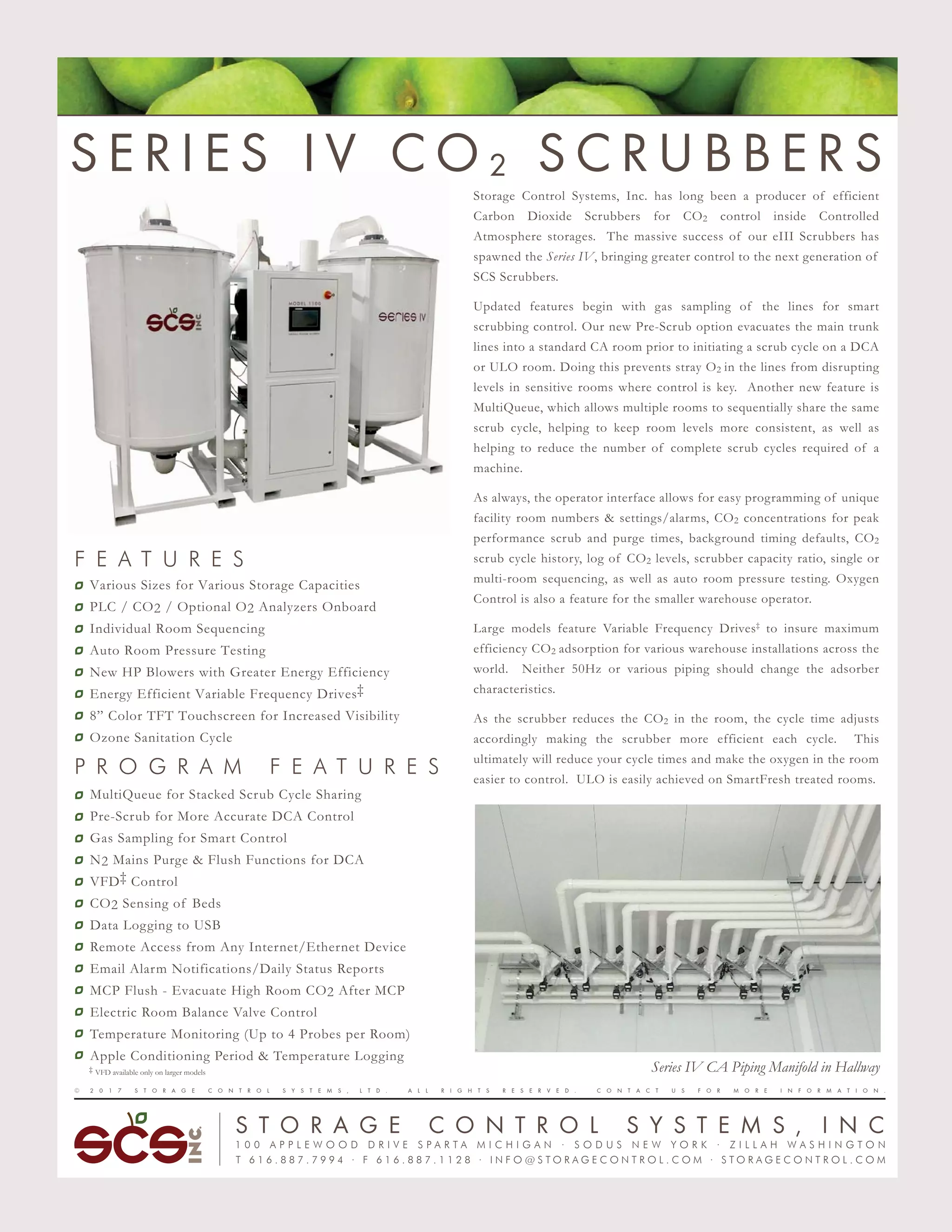 SCS Series IV CO2 Scrubber | PDF