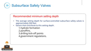 Scsssv surface control subsurface safety valve | PDF