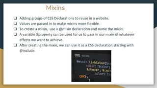 Scss talk CSS Meetup | PPT