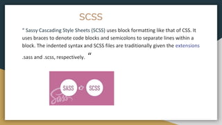 Scss talk CSS Meetup | PPT