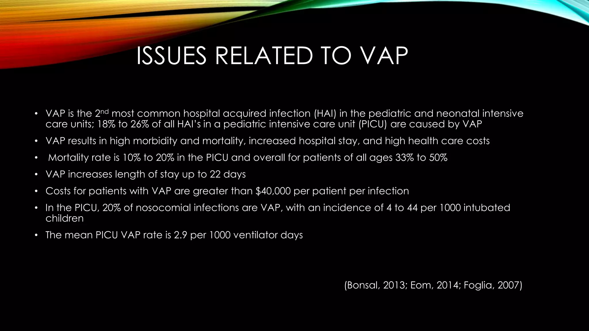 Scsu dawnjm ventilator associated pneumonia | PPTX