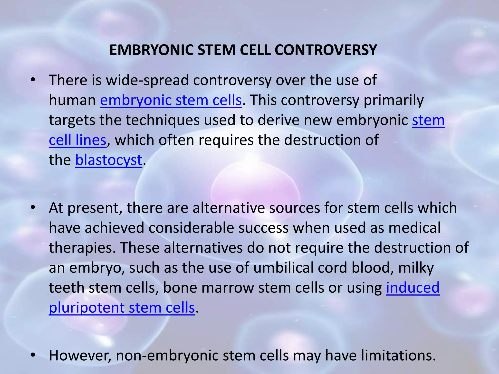 Stem cell therapy | PPTX
