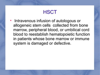 STEM CELL THERAPY | PPT