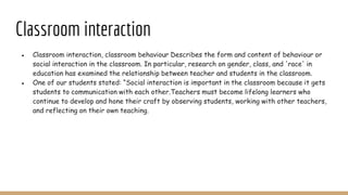 School Community and Teaching | PPTX