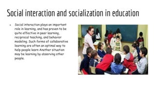 School Community and Teaching | PPT