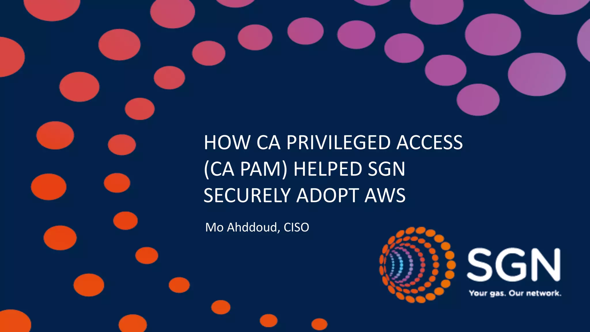 Case Study: How SGN Used Attack Path Mapping to Control Privileged Access in the Cloud | PDF