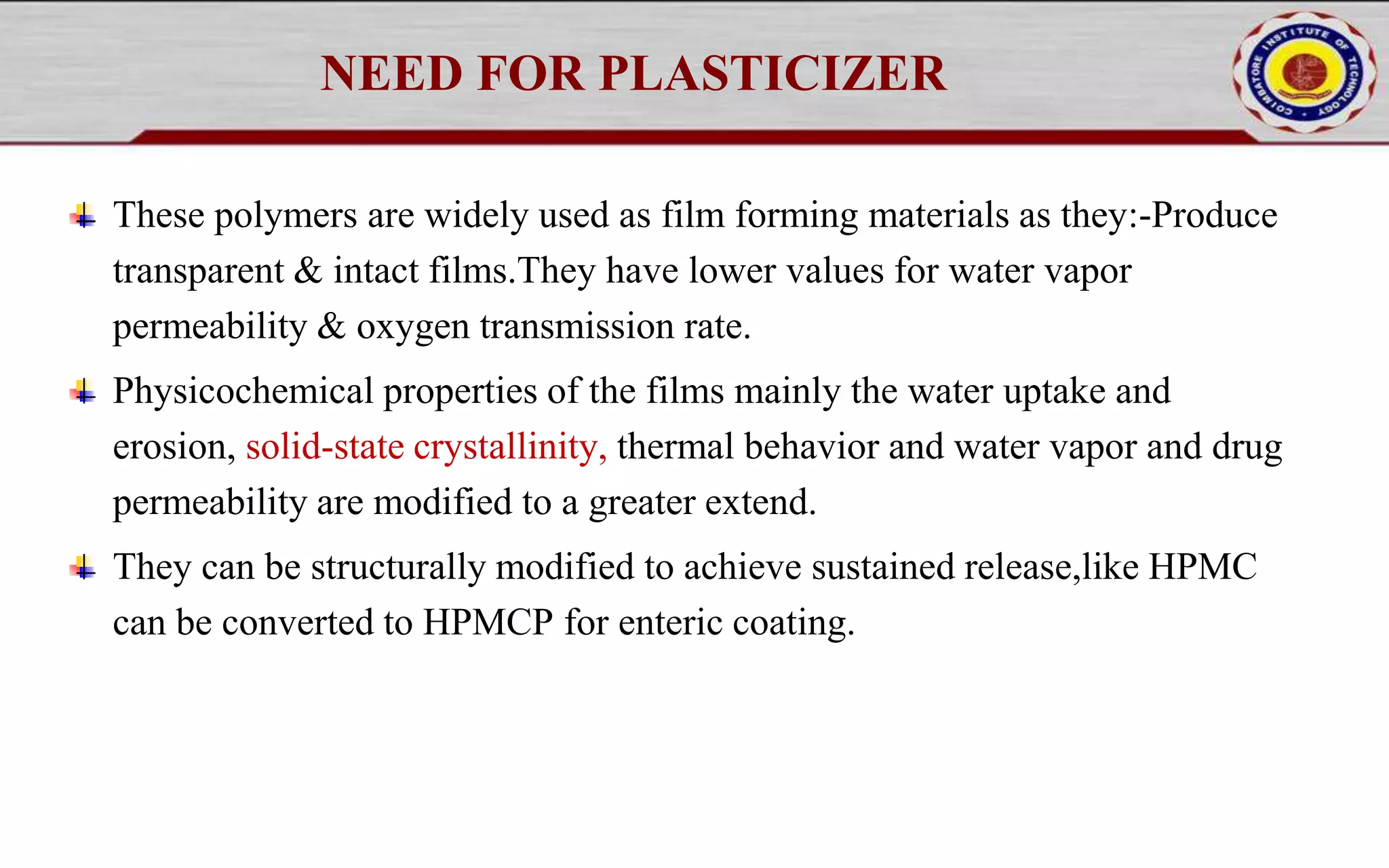 Plasticizer | PPTX