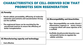 CELL-DERIVED EXTRACELLUALR MATRIX (ECM) IN TISSUE ENGINEERING [SCT60103 ...