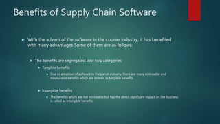 Overview of Supply Chain and Logistics Technology & Parcel System | PPTX