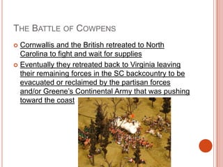 Sc & the battles of the revolutionary war | PPT