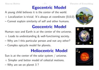 Theories of Something, Everything & Nothing. | PPT