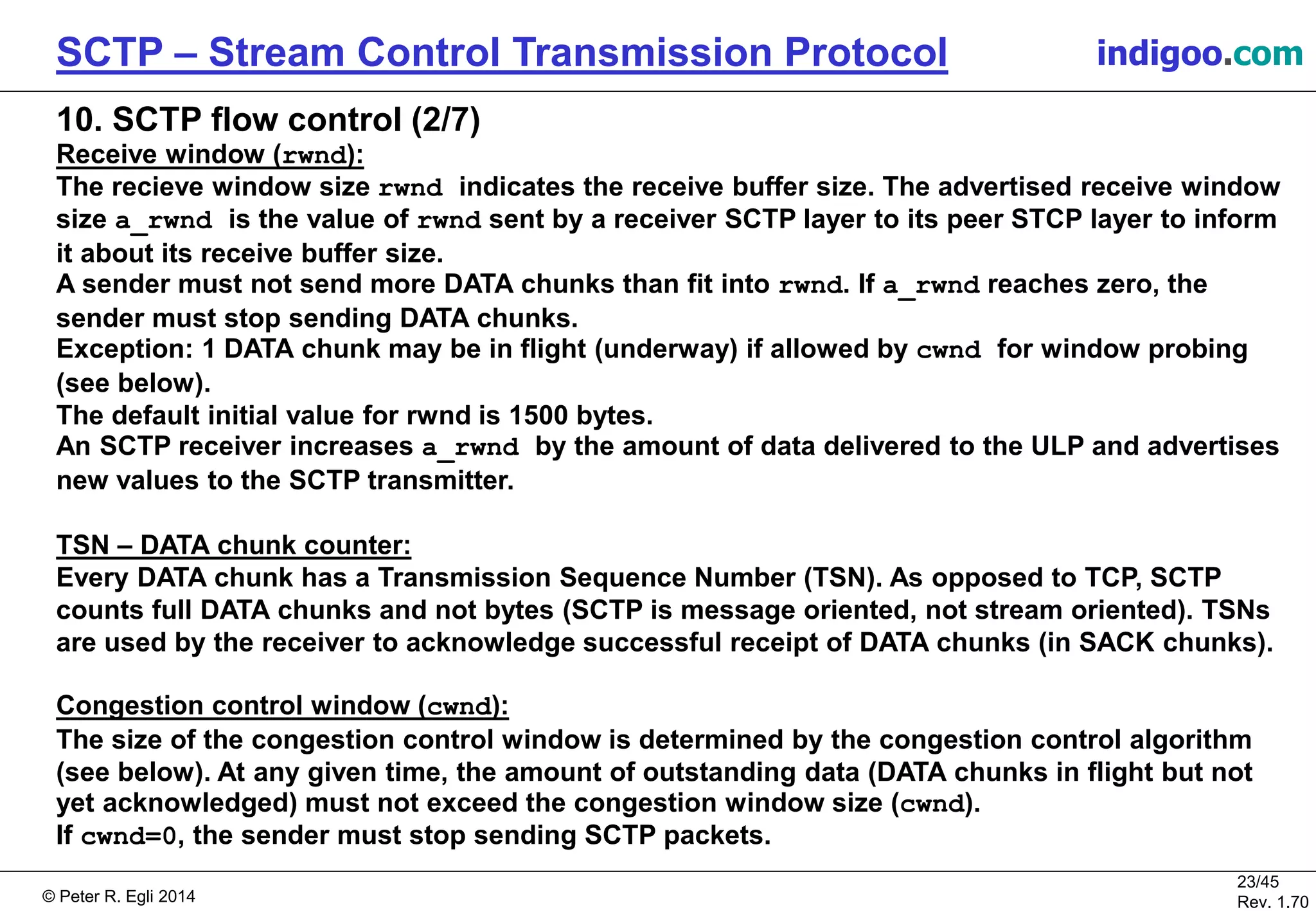 Overview of SCTP (Stream Control Transmission Protocol) | PDF