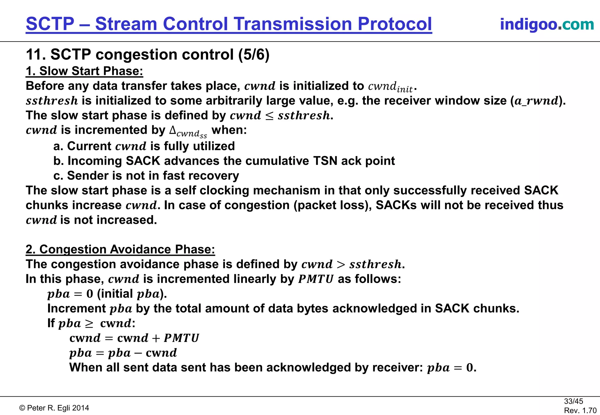 Overview of SCTP (Stream Control Transmission Protocol) | PDF