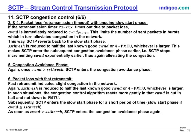 Overview of SCTP (Stream Control Transmission Protocol) | PDF