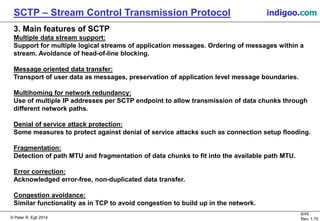Overview of SCTP (Stream Control Transmission Protocol) | PDF