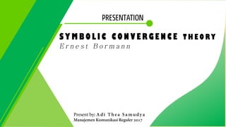 Symbolic convergence theory- Ernest Bormann | PDF