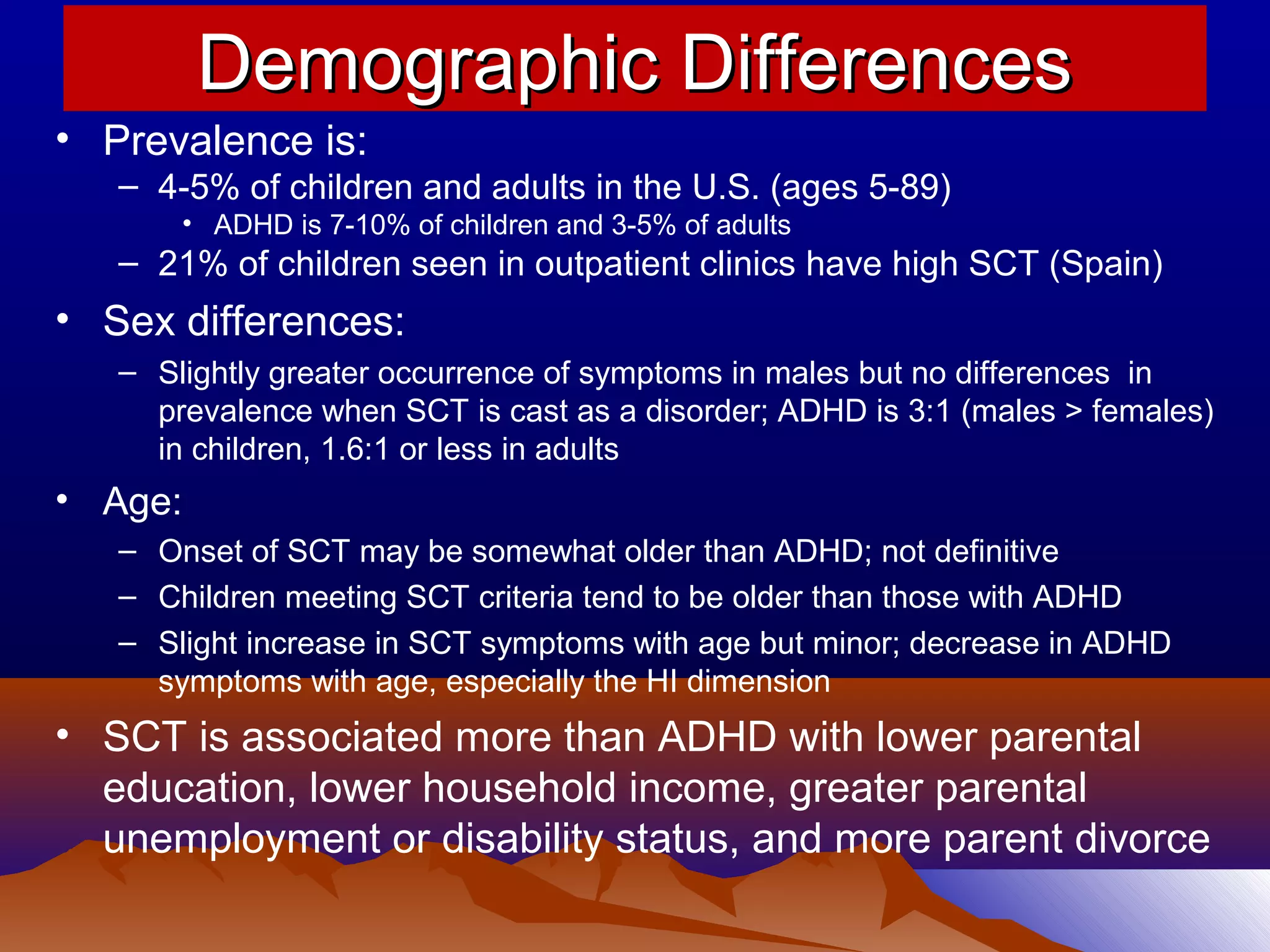 hThe Second Attention Disorder - Sluggish Cognitive Tempo vs. ADHD ...