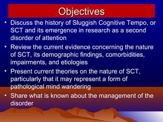 hThe Second Attention Disorder - Sluggish Cognitive Tempo vs. ADHD ...